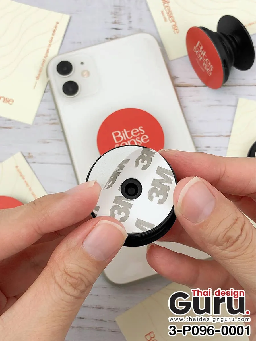 รับผลิต Griptok หรือ Popsocket พิมพ์ลาย Bitessense พร้อมการ์ดรอง