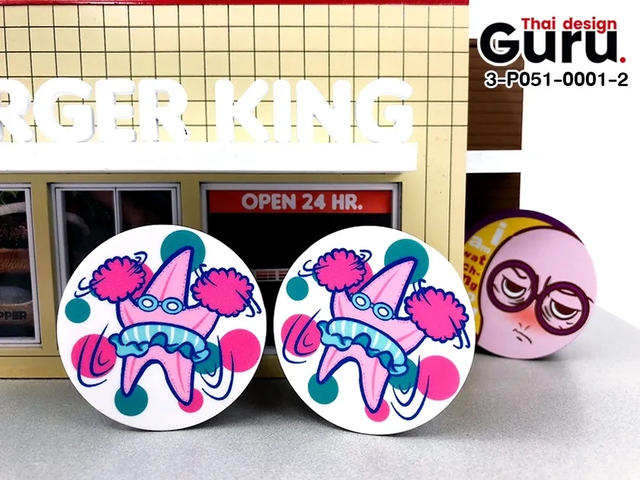 ผลิต Griptok หรือ Popsocket พิมพ์ลายน่ารัก boutaboat