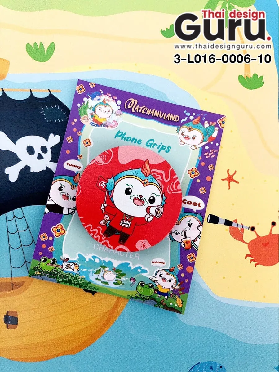 ผลิต GRIPTOK ของที่ระลึกสวนน้ำ แบรนด์ MATCHANU X character