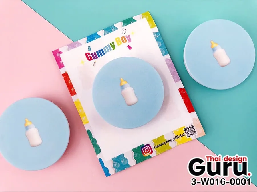 รับทำกริ๊บต๊อกติดหลังโทรศัพท์พิมพ์ลายตามแบบ ลาย Gummy Boy