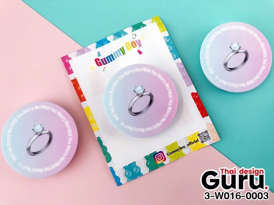 รับทำกริ๊บต๊อกติดหลังโทรศัพท์พิมพ์ลายตามแบบ ลาย Gummy Boy