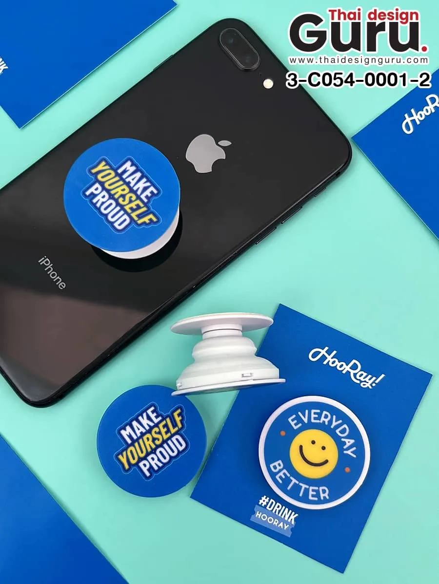 รับผลิต griptok พิมพ์ลาย Everyday better และ Make yourself pround