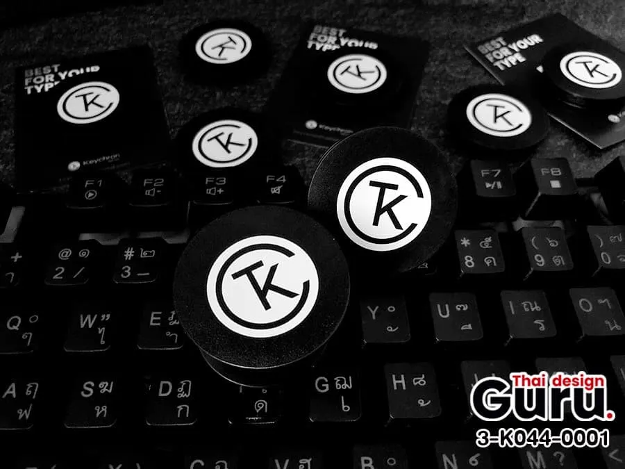 สั่งผลิต Griptok ของแจกปีใหม่แบบเท่ห์ๆ ลายสีดำ งาน KCT