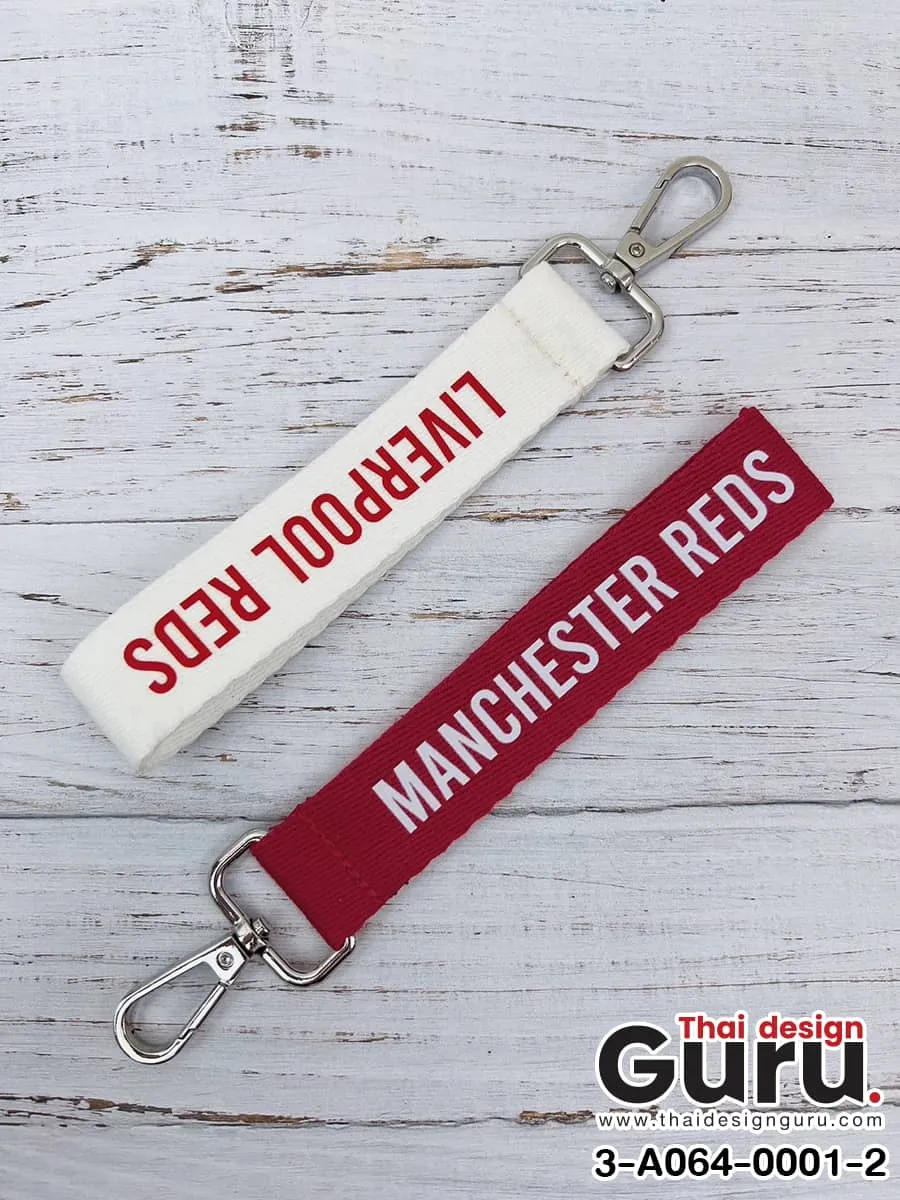 ผลิตพวงกุญแจสายสปันสกรีน Liverpool Reds และ Manchester Reds