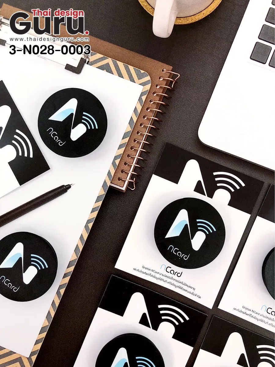 สั่งทำGriptok แบบกลมที่พยุงมือถือ ของแจกโปรโมทธุรกิจ Ncard