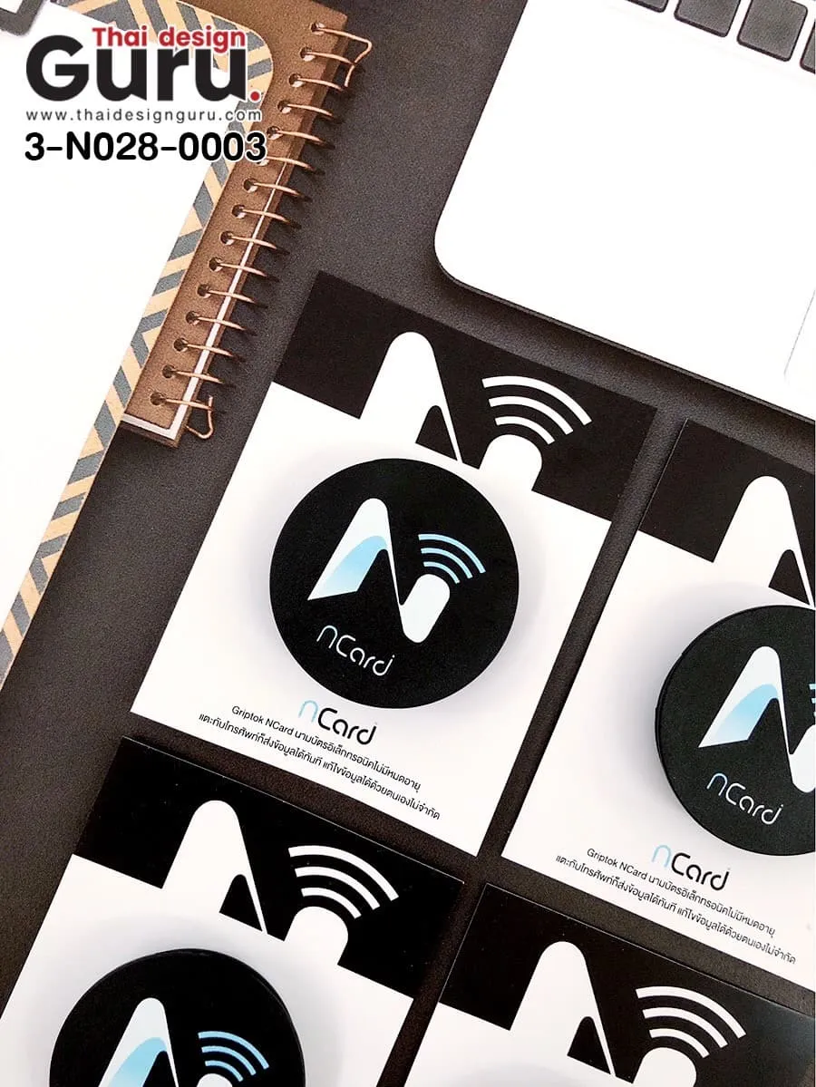 สั่งทำGriptok แบบกลมที่พยุงมือถือ ของแจกโปรโมทธุรกิจ Ncard