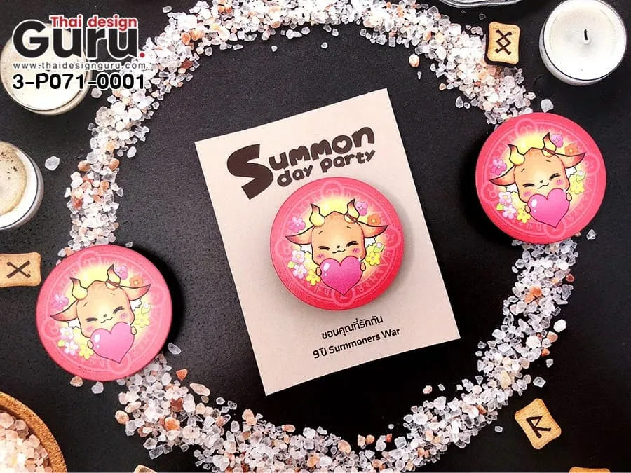 รับทำGriptok ที่ติดหลังมือถือ พิมพ์ลายของแจกที่ระลึกแบรนด์ Summon