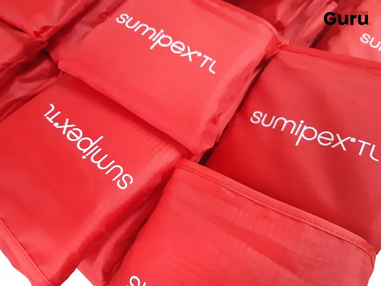 รับทำ ถุงผ้า พับเก็บได้ ให้กับ SUMIPEX TL