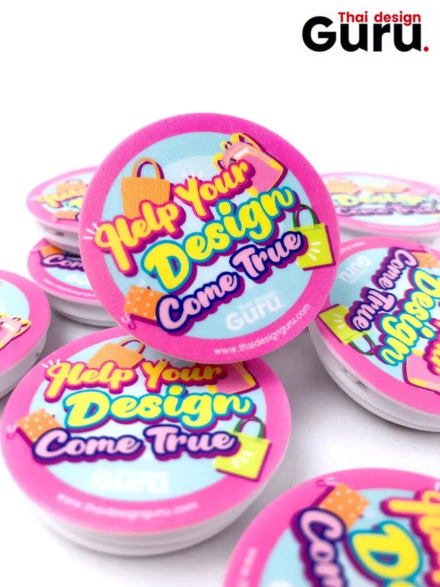 ผลิตกริ๊บต๊อกหน่วยงานที่ติดโทรศัพท์ Griptok design