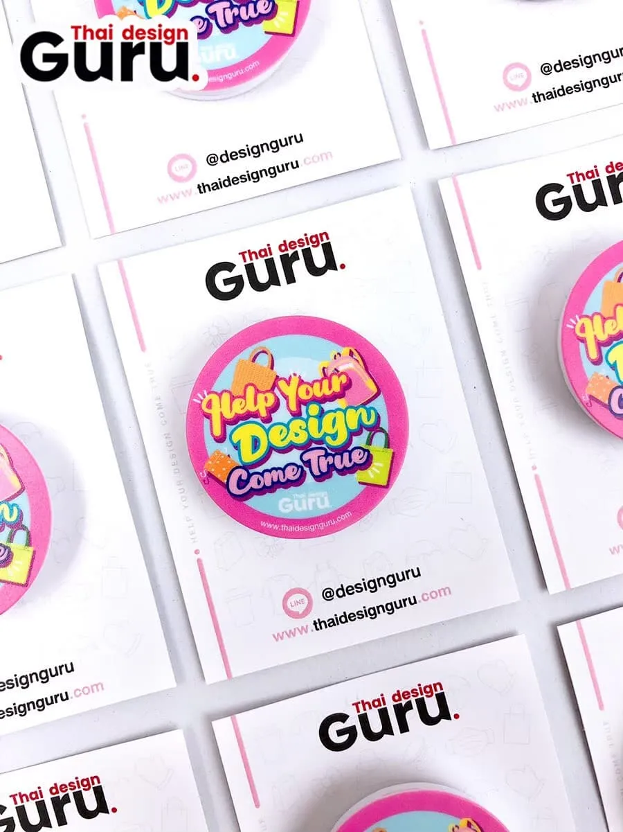 ผลิตกริ๊บต๊อกหน่วยงานที่ติดโทรศัพท์ Griptok design