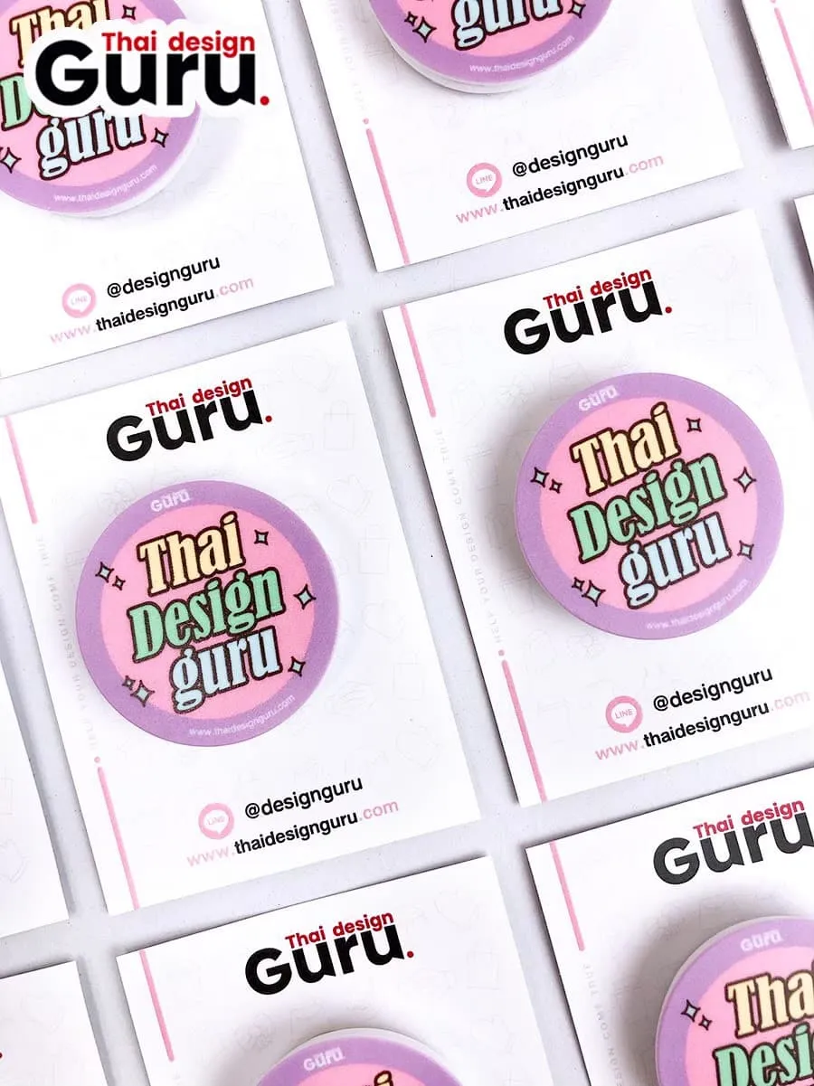ผลิตกริ๊บต๊อกหน่วยงานที่ติดโทรศัพท์ Griptok design